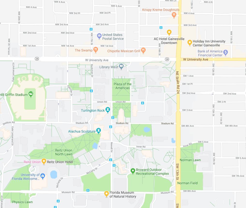 Hotels and Nearby Amenities – Florida United Malacologists 2019