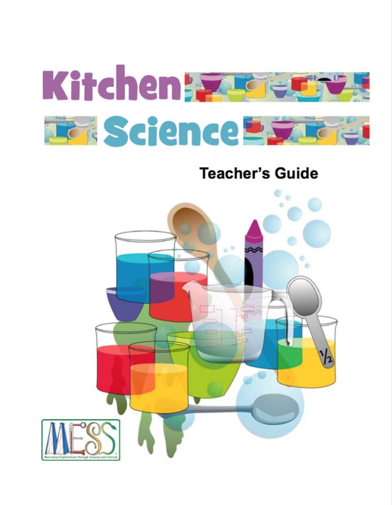 Kitchen Science – For Educators