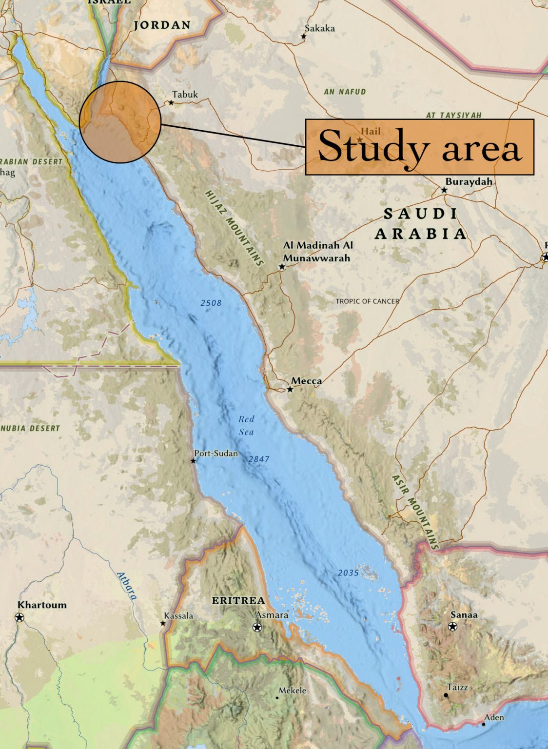 A natural history of the Red Sea and the uncertain future of its corals ...