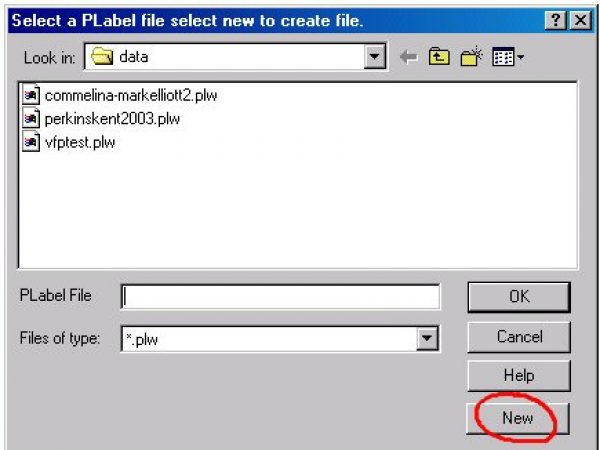 Quick Guide to PLabel for Windows – University of Florida Herbarium (FLAS)