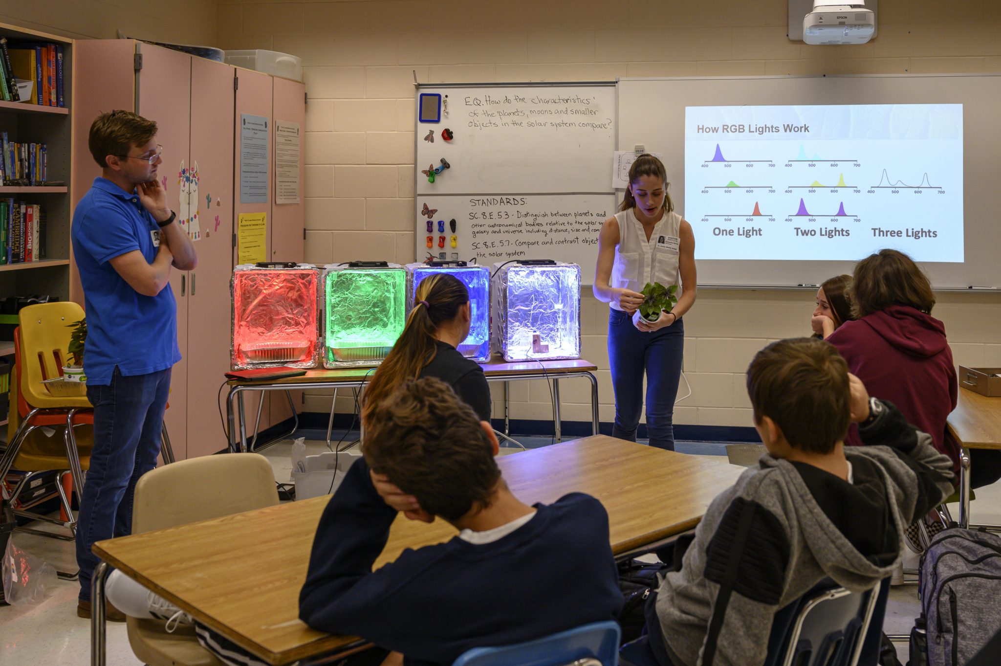8th Grade Experiments with LED Plant Growth Chambers – Thompson Earth ...