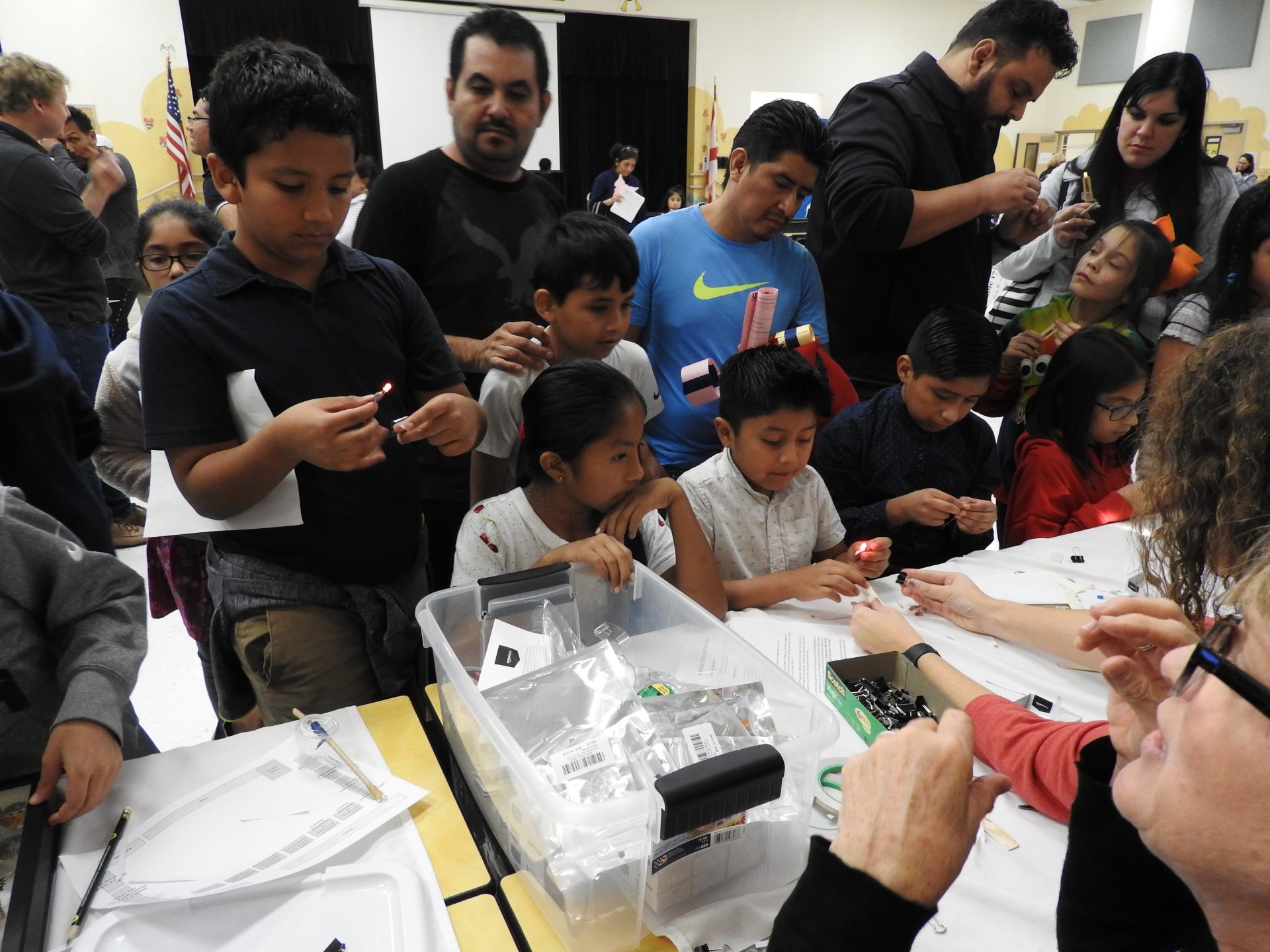 Families Interact with Scientists for a Science Night to Remember ...