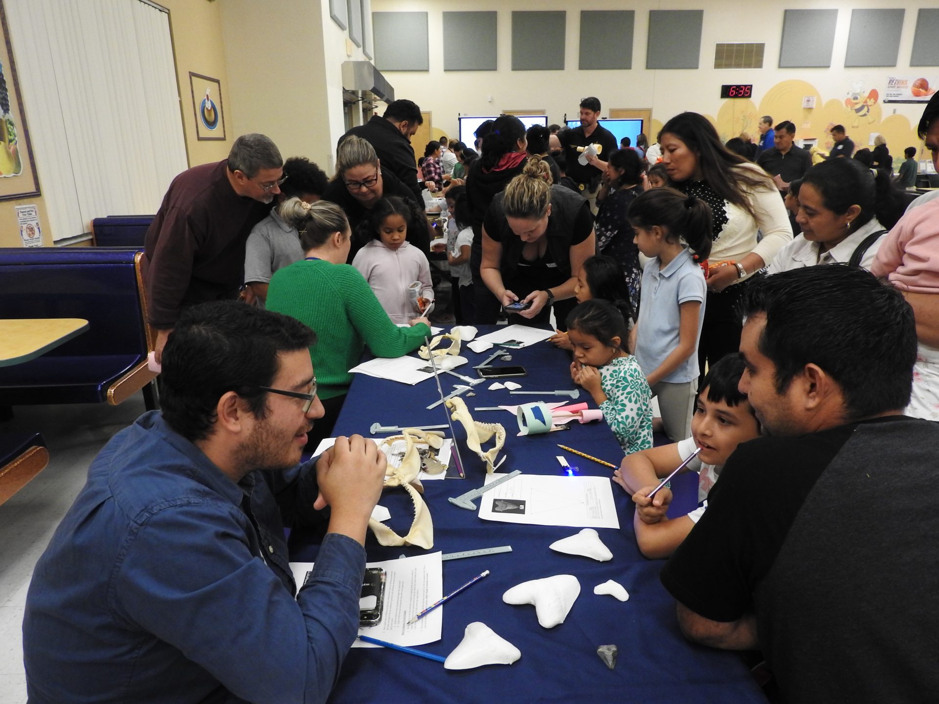 Families Interact with Scientists for a Science Night to Remember ...