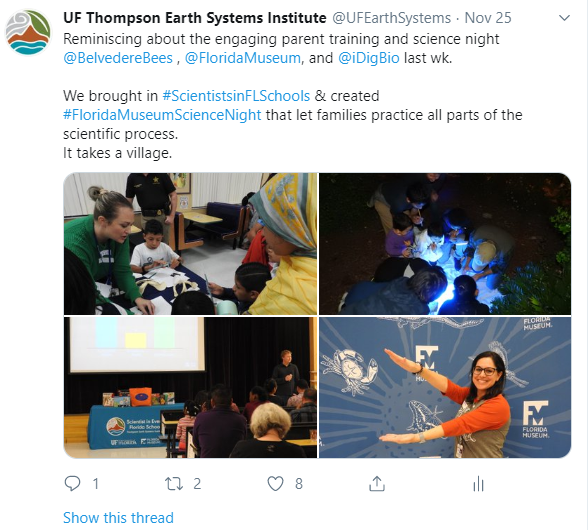 Families Interact with Scientists for a Science Night to Remember ...