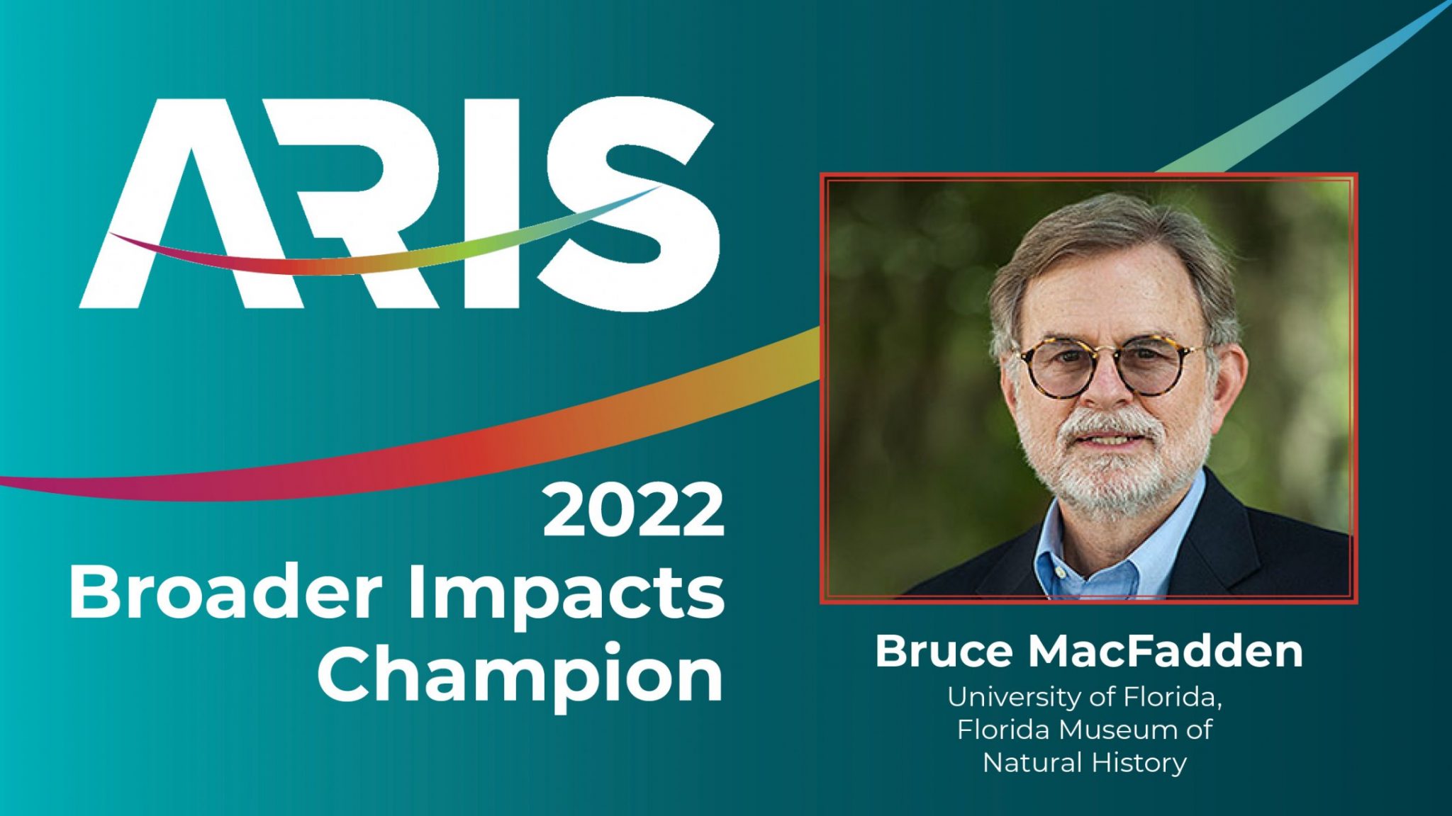 TESI Director Bruce MacFadden Named 2022 Broader Impacts Champion ...