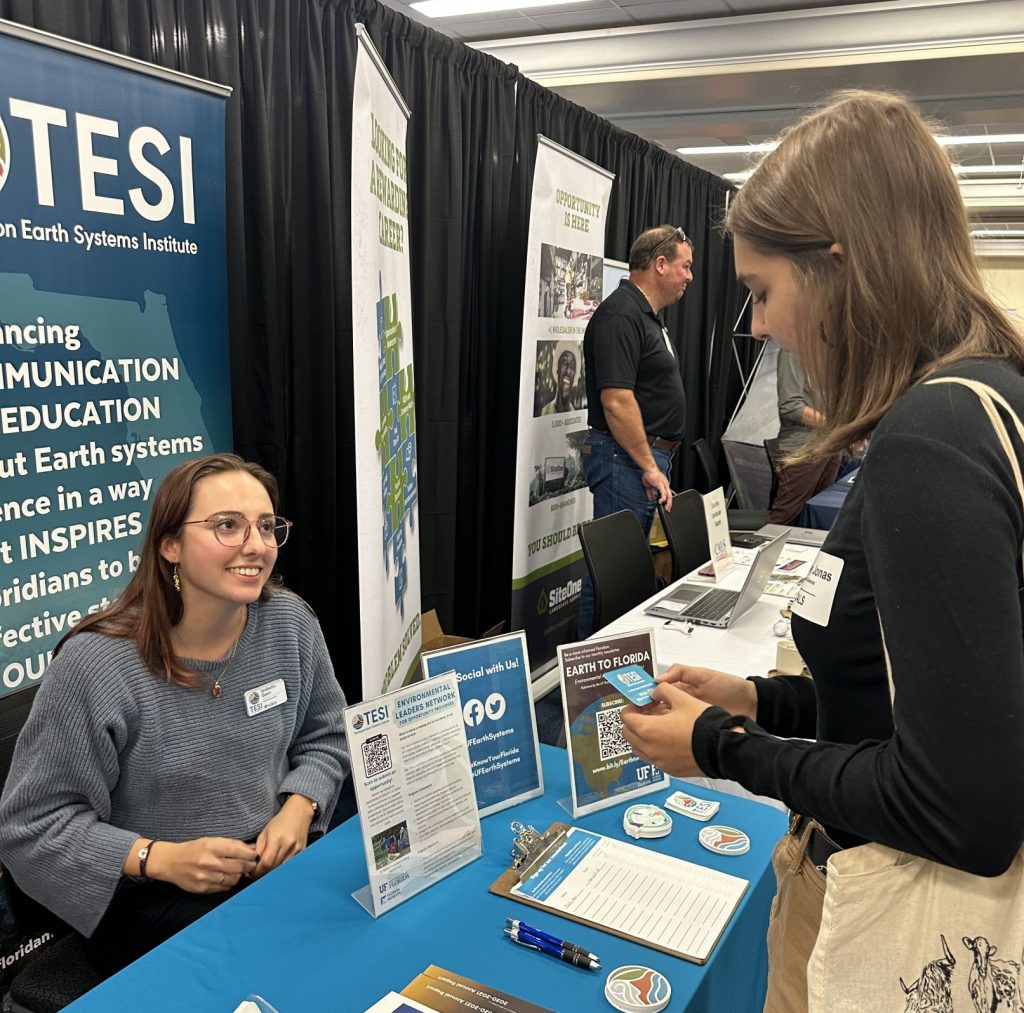 TESI Grad Assistant Isabelle Gain & Environmental Communicator Augustus ...